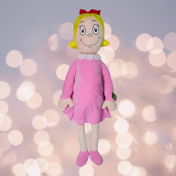 Dr. Seuss | Holiday | Cindy Lou Who 48 Inch Tall Jumbo Plush The Grinch ...